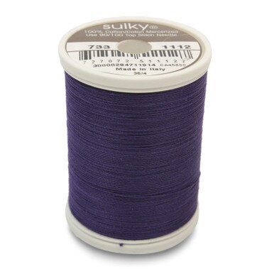 Sulky 30 Wt. Cotton Thread - Royal Purple - 500 yd. Spool | Michaels