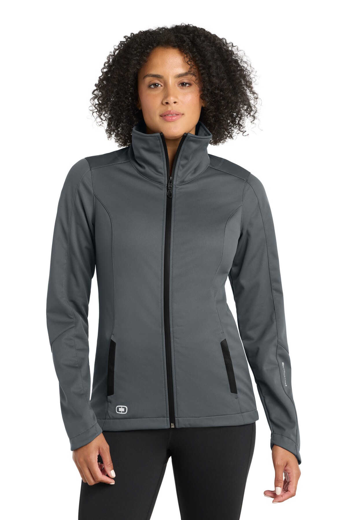 OGIO®Women's Crux Soft Shell Water Resistant Wind Resistant Jacket ...