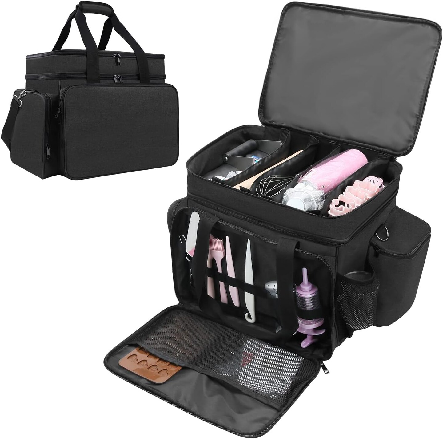 Baking Supplies Storage Bag for Bakers/Pastry Chefs, Cake Decorating ...