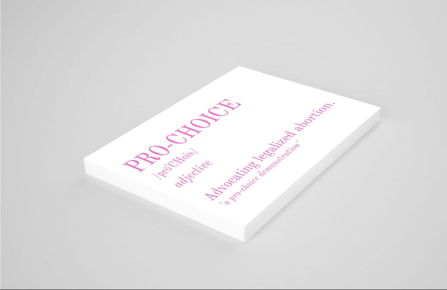 Pro Choice feminist Classic Framed Canvas print 11x14 inch | Michaels