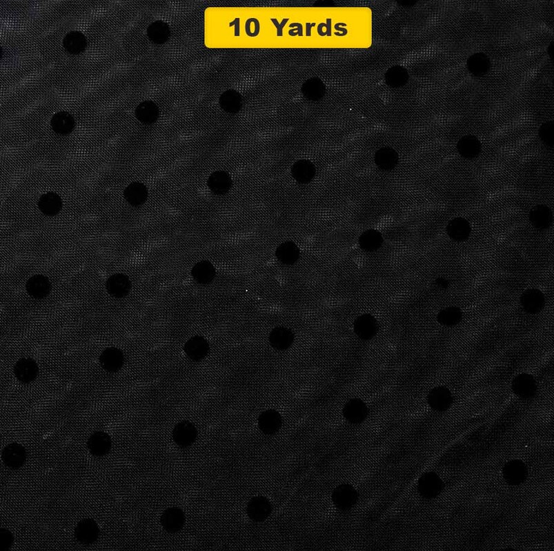 Flocked Dot Mesh Poly Spandex Mesh | Michaels