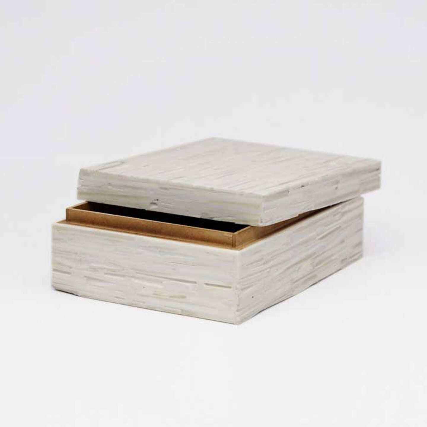 CHISELED JEWELRY BOX/IVORY BONE | Michaels