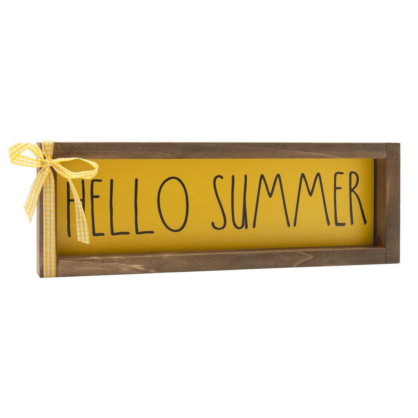 Summer Decorations For Home Hello Summer Wooden Sign Wall Table ...