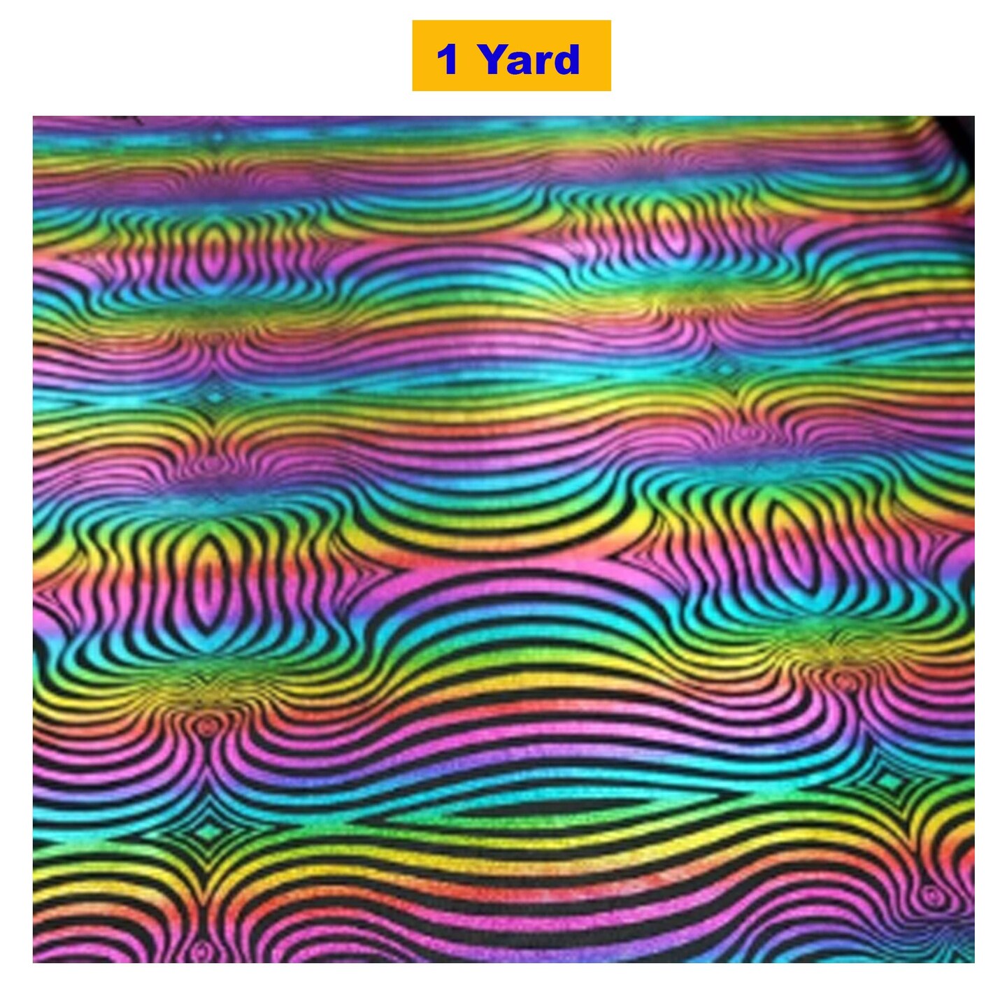 Pink Purple Blue Stretch Foil Spandex Fabric Multicolor Stretch ...