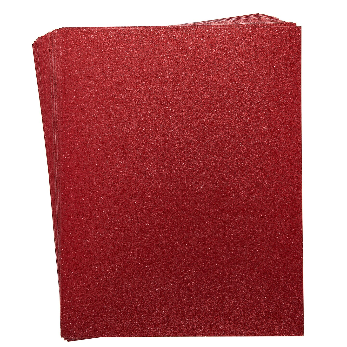 30 Sheets Red Glitter Cardstock Paper for DIY Crafts, Card Making ...