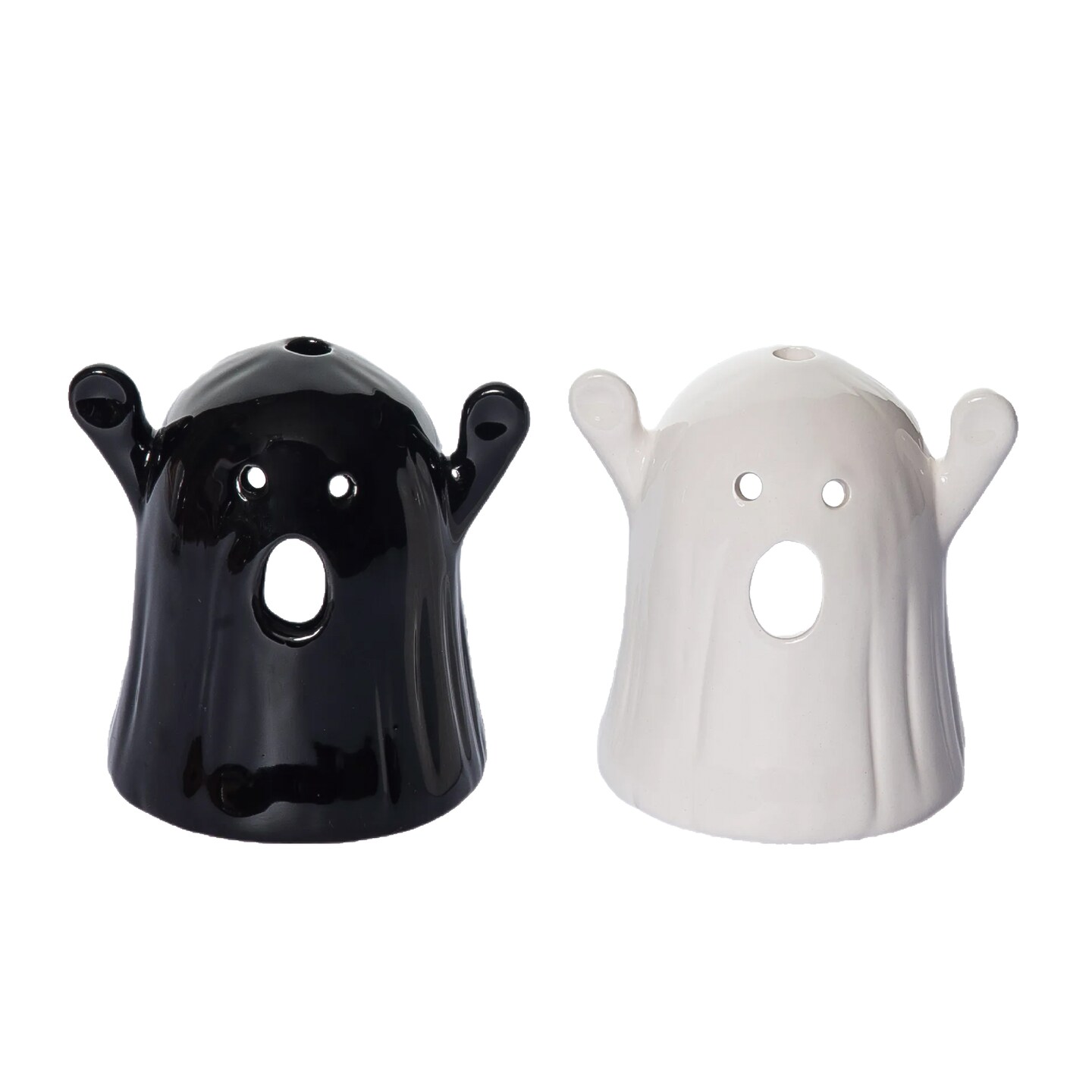 Ceramic Ghost Tea Light Holder Set of Two Halloween Decor | Michaels