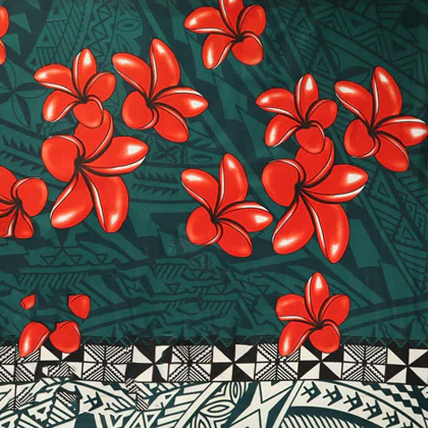 Talofa Samoa Plumeria Polyester Sarong 72" L x 45" W | Michaels