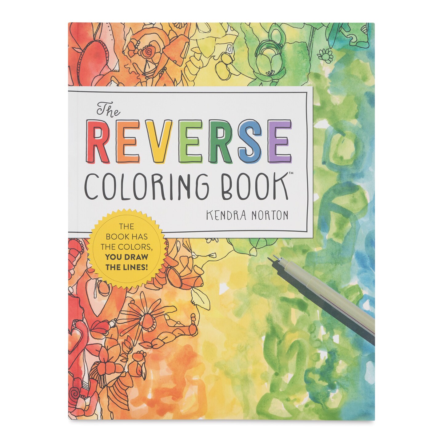 The Reverse Coloring Book - 8-1/2" x 11", 104 Pages | Michaels