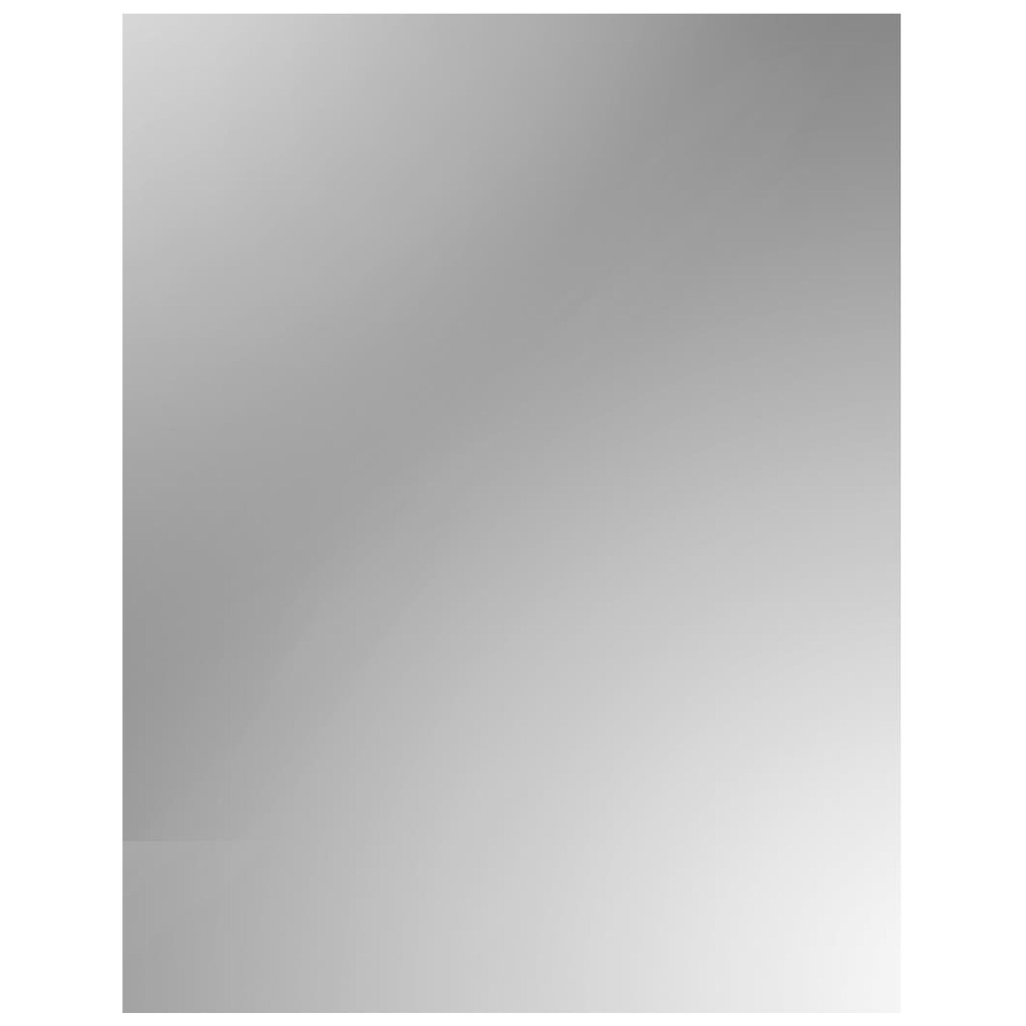 PA Paper Accents Mirror Cardstock 8.5" x 11" Silver, 13pt colored ...