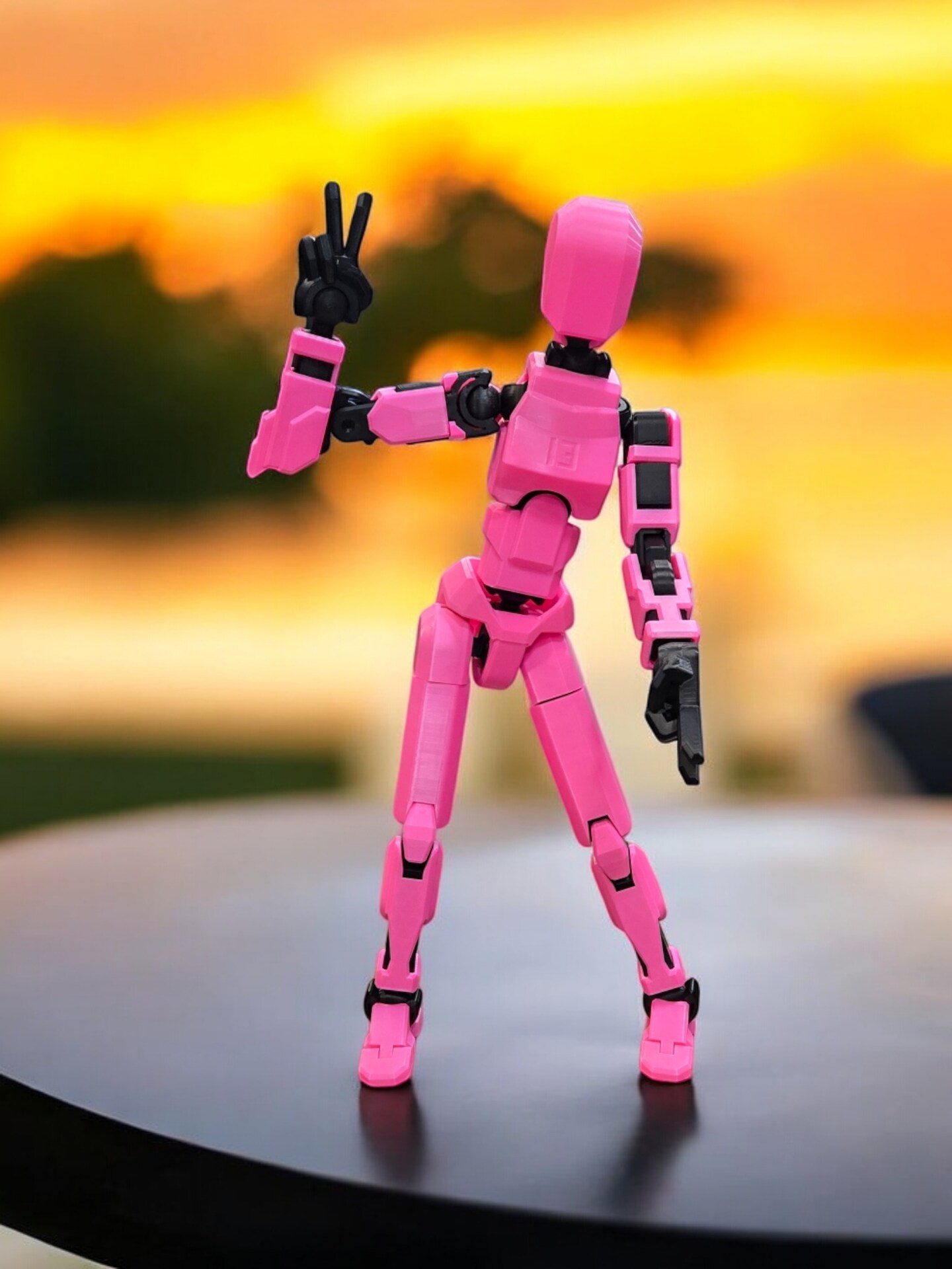 Female, 3d print, 27 inch Dummy 13 Robot, Life Size Action Figure ...