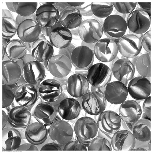 Glass Marbles II by Anon Wall Art Décor 16 1/2 x 16 1/2 Art Print ...