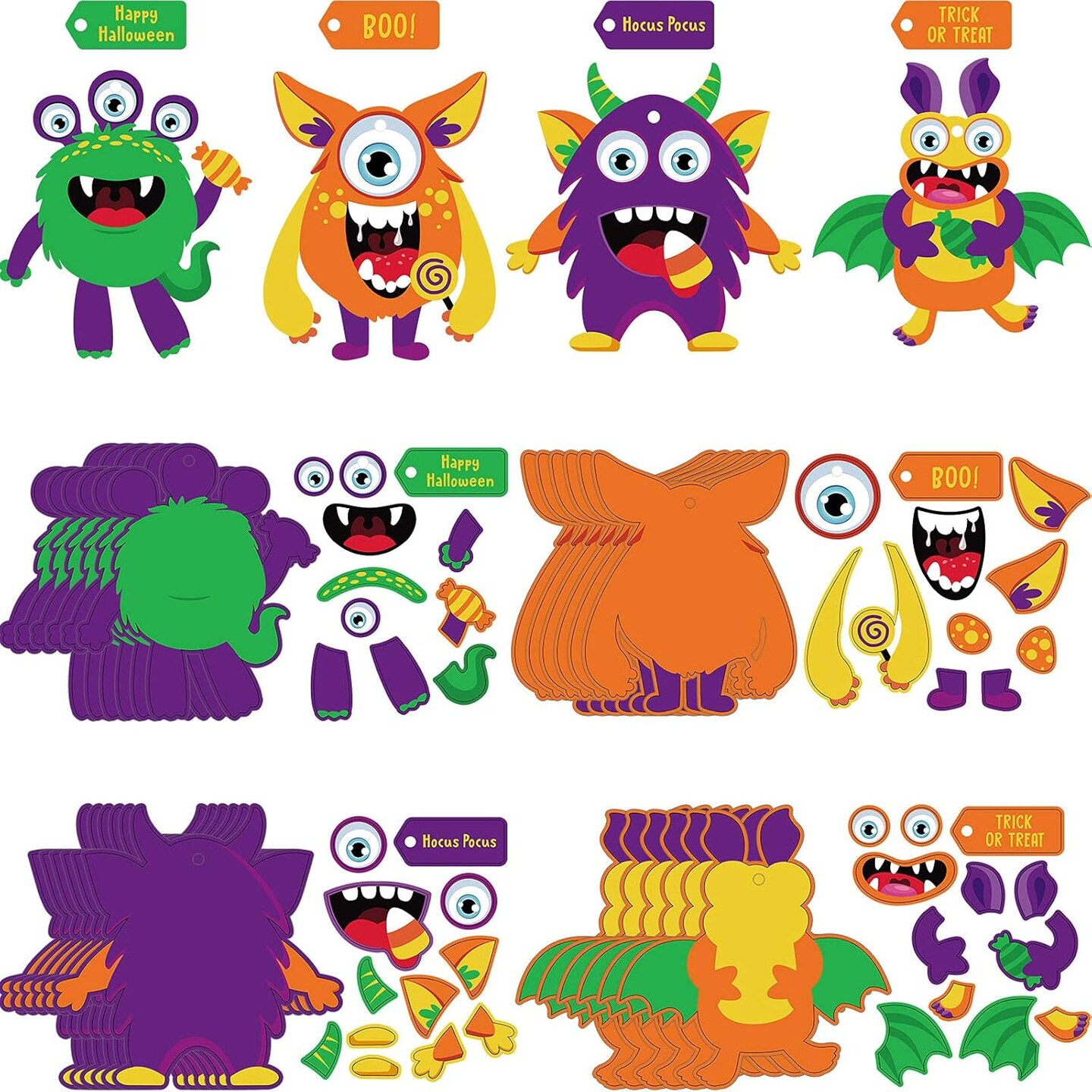 48 Sets Halloween Craft Paper | Michaels