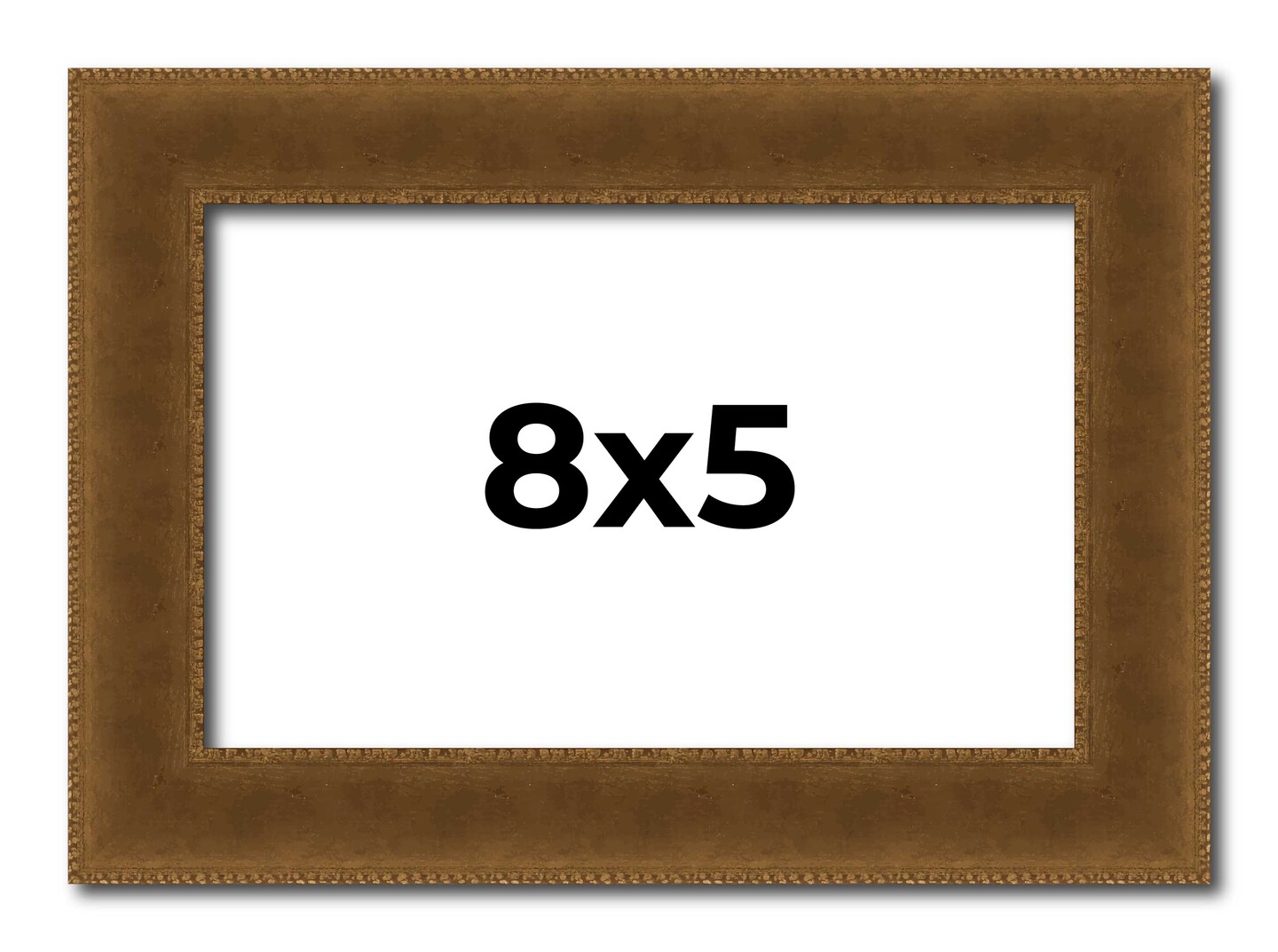 5x8 Flat Picture Frame with UV-Resistant Acrylic & Acid Free Backing ...