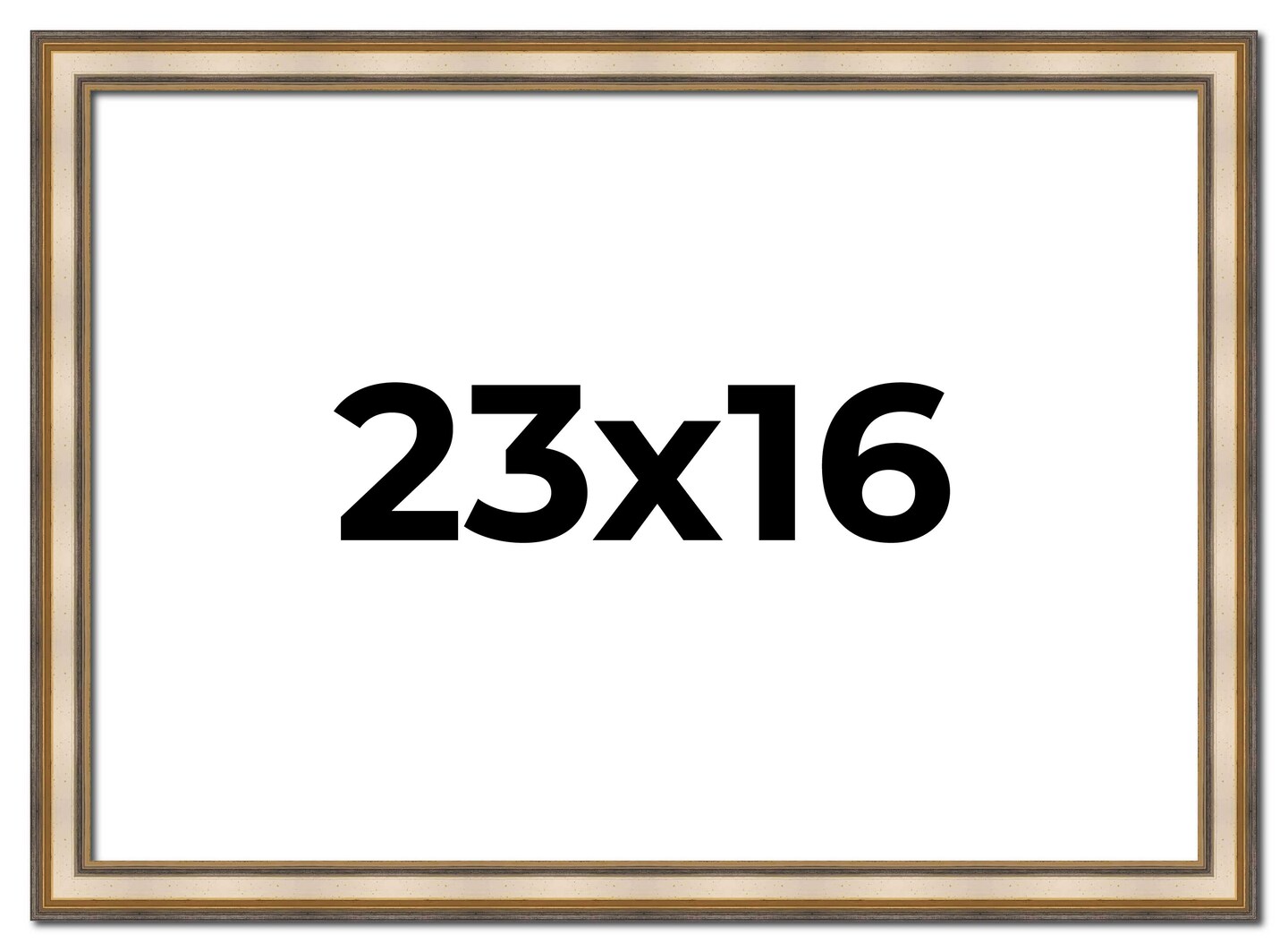 16x23 Refined Picture Frame with UV-Resistant Acrylic & Acid Free ...