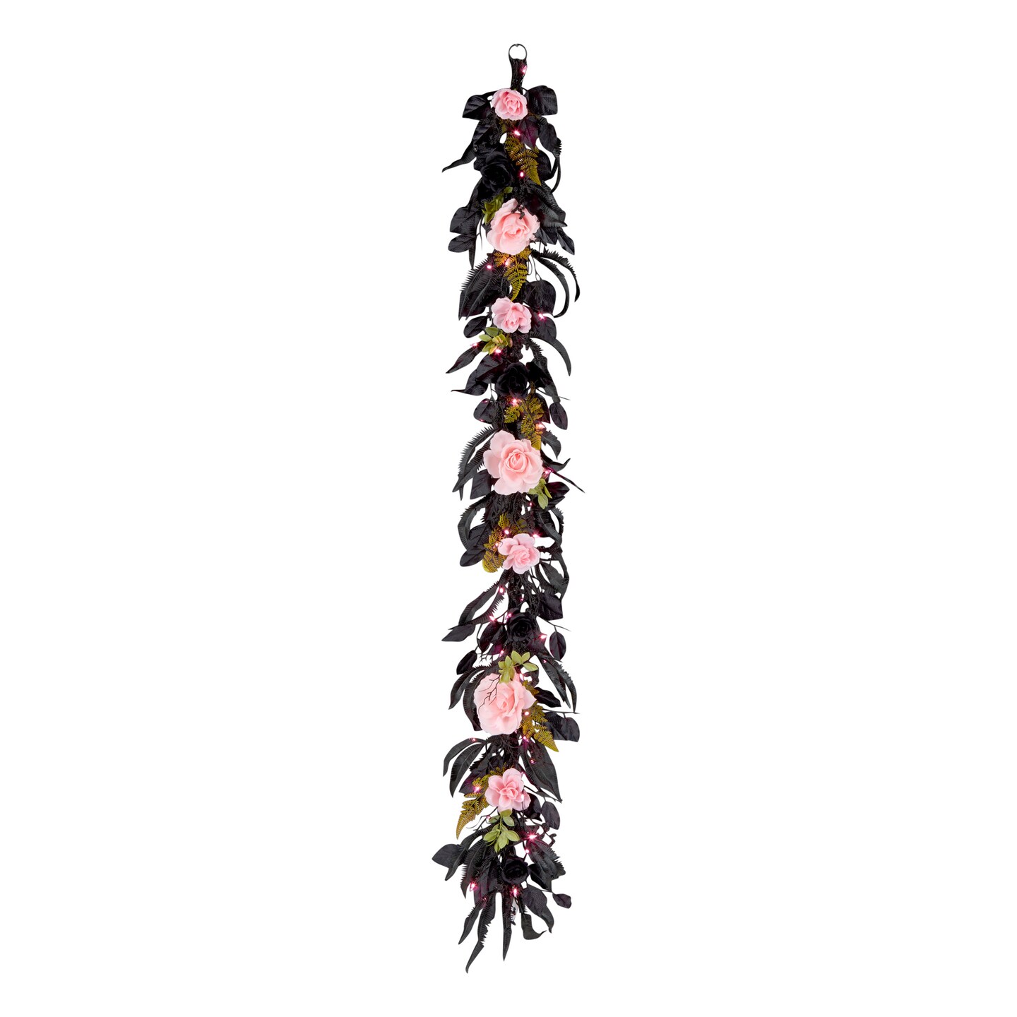 National Tree Company, 6ft Artificial Cute and Creep Halloween Garland ...