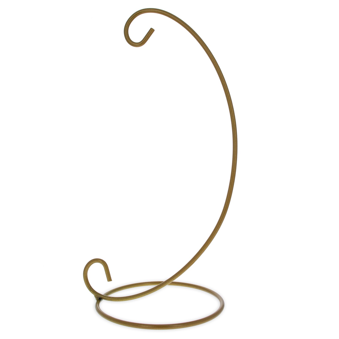 Gold Metal Round Base Ornament Stand Display Holder 9 Inches | Michaels