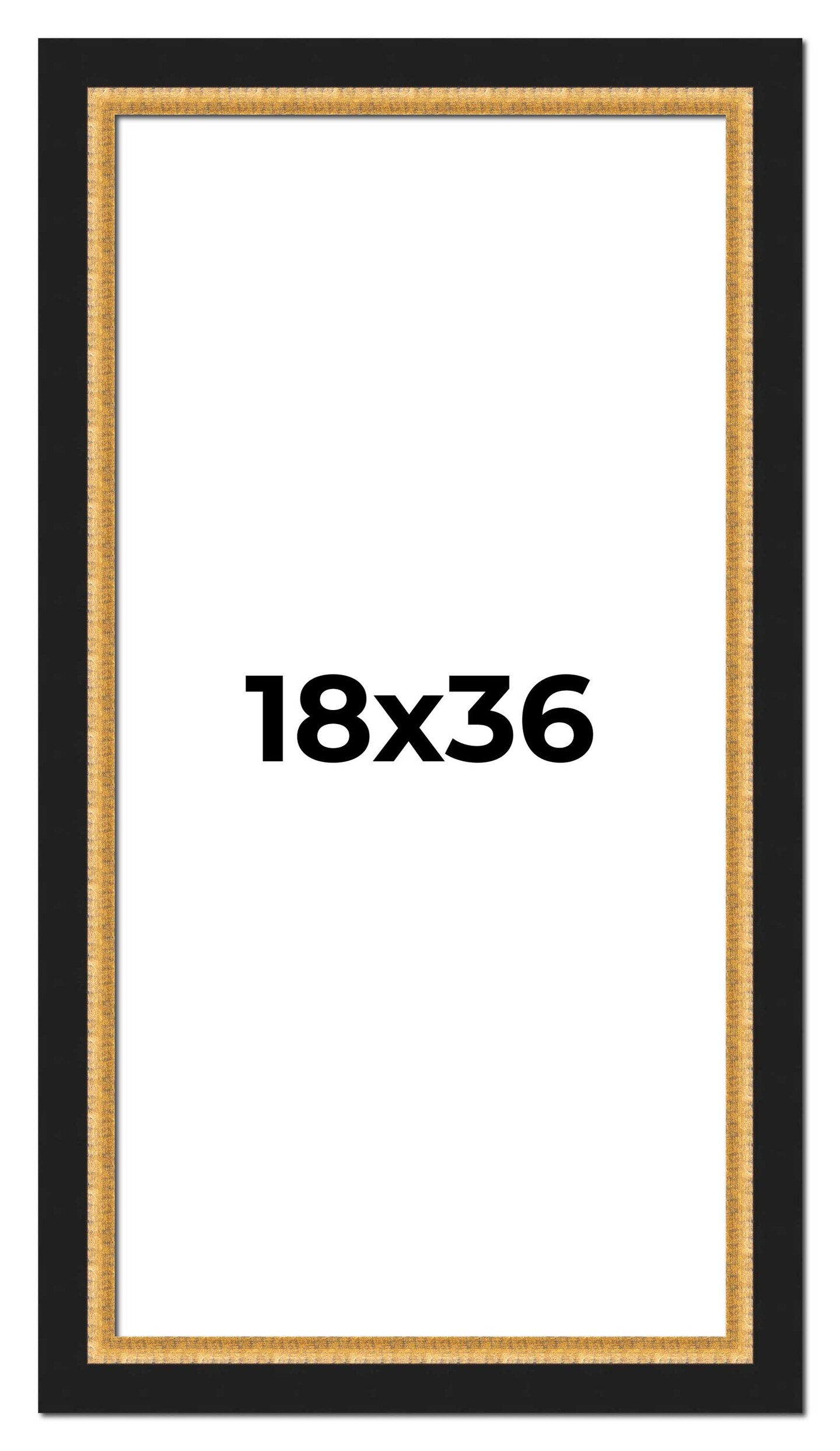 18x36 Embellished Picture Frame with UV-Resistant Acrylic & Acid Free ...