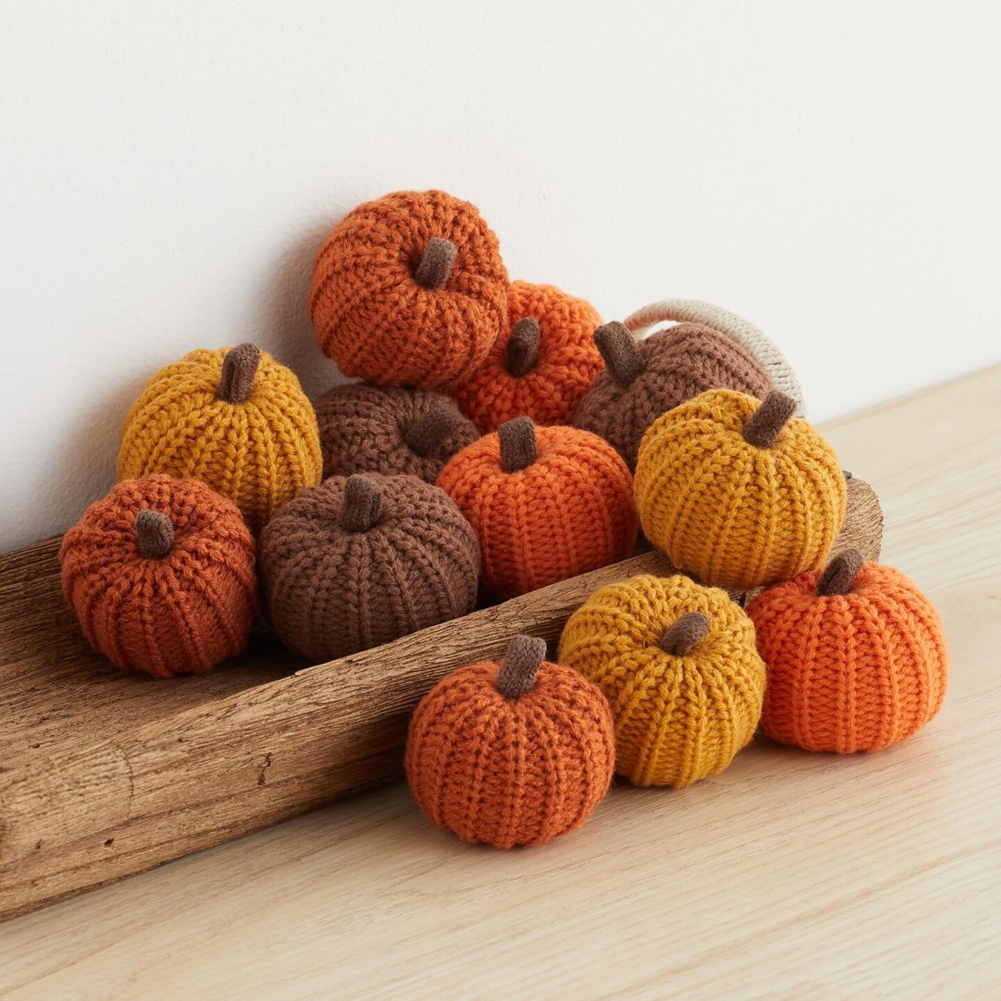 mini pumpkin decor, orange pumpkim bowl fillers for fall | Michaels