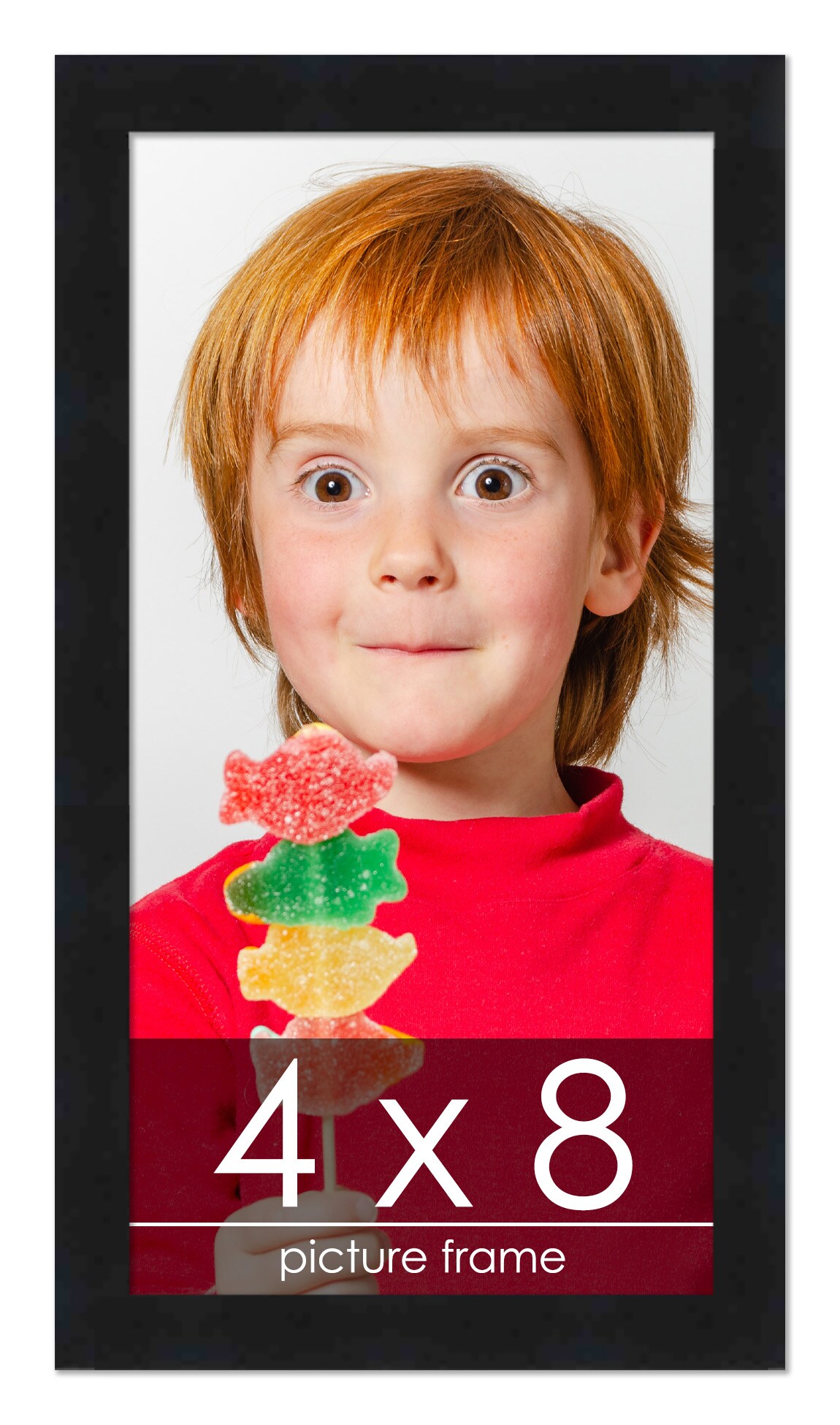 4x8 Minimalist Picture Frame with UV-Resistant Acrylic & Acid Free ...