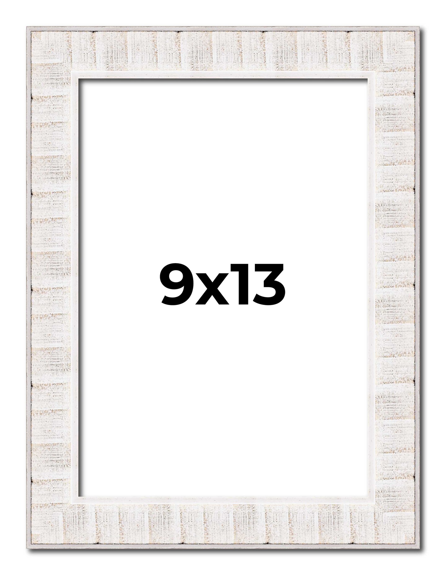 9x13 Sculpted Picture Frame with UV-Resistant Acrylic & Acid Free ...
