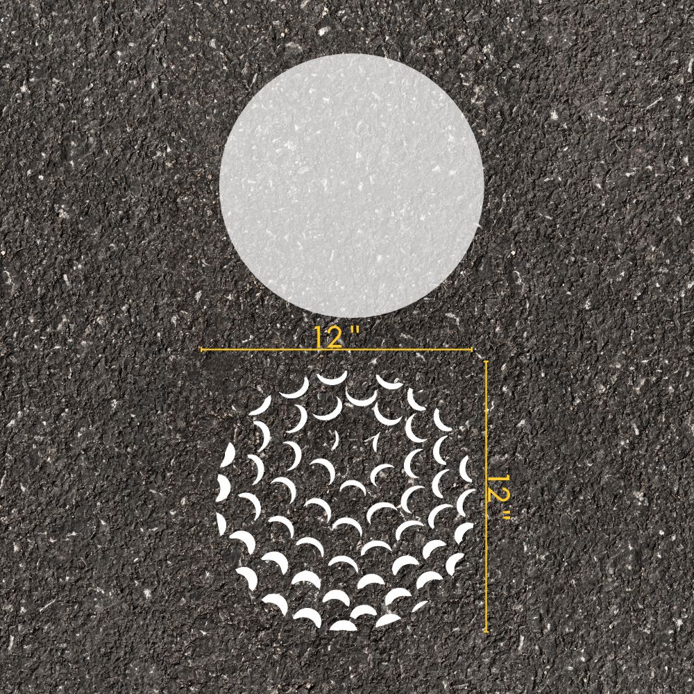 Golf Ball Parking Space Stencil | High School Senior Parking Spot ...