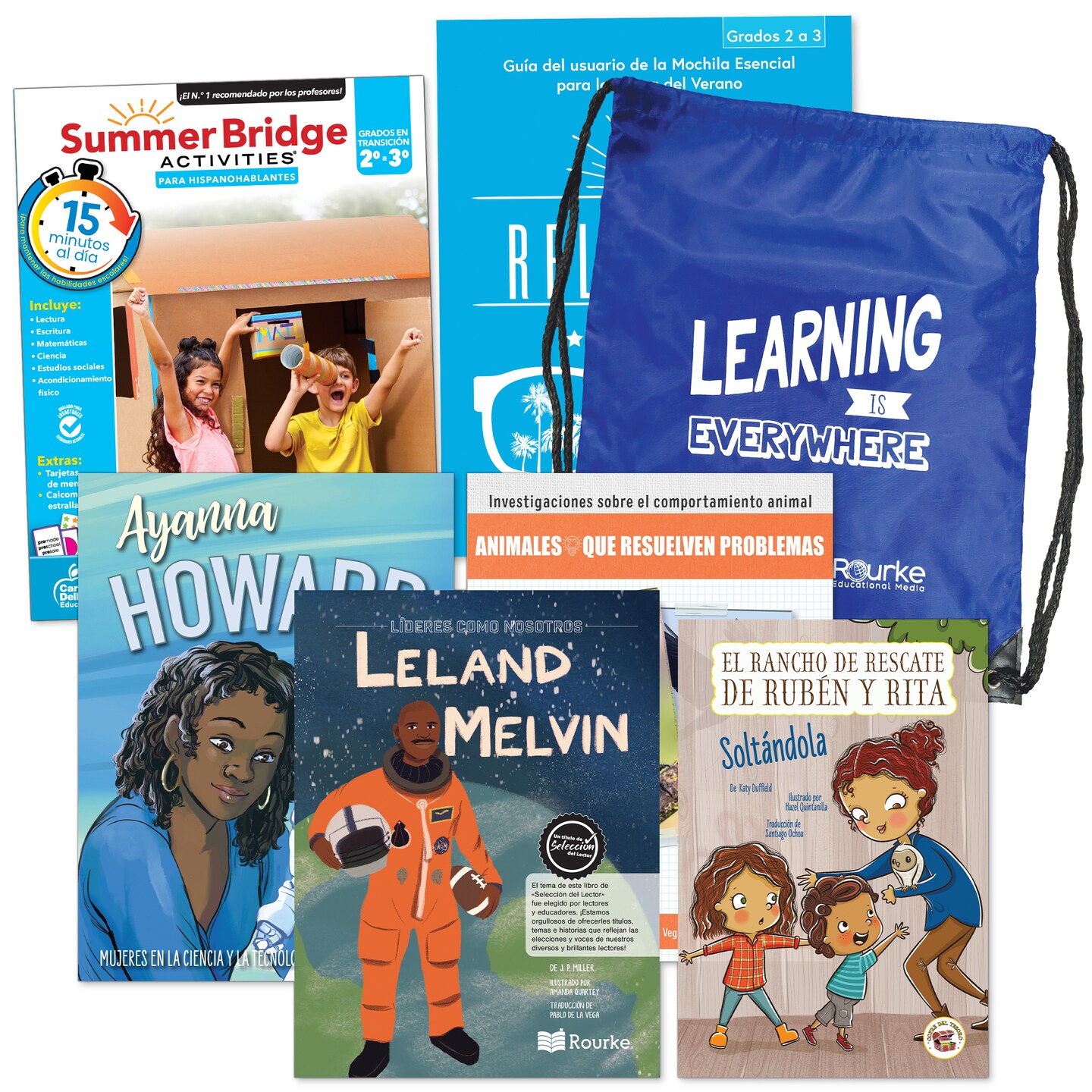 Summer Bridge Activities Grades 2-3 Spanish Summer Learning Backpack ...