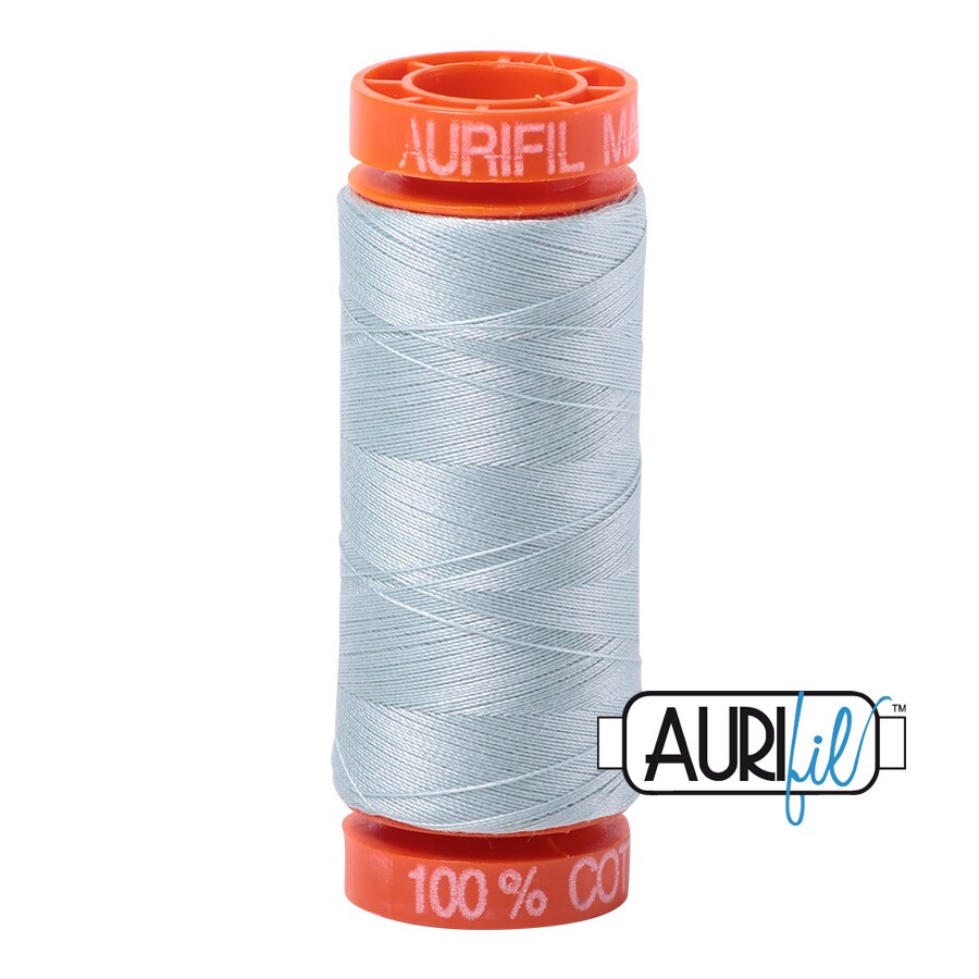 Light Grey Blue (5007) | 50wt Small Spool (200M / 220Y) | Aurifil ...