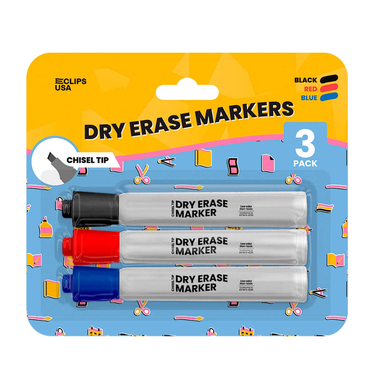 Dry Erase Markers Chisel-tip – 3 Pack – 36 Sets | Michaels