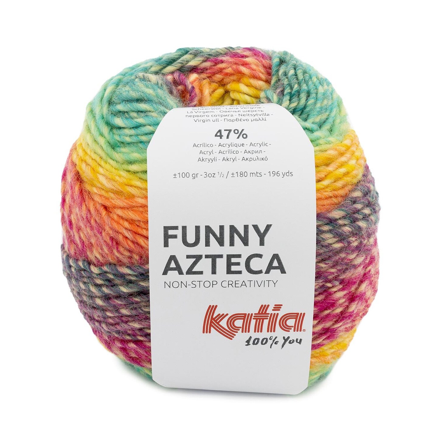 Katia Funny Azteca Premium Wool Blend Yarn | Michaels