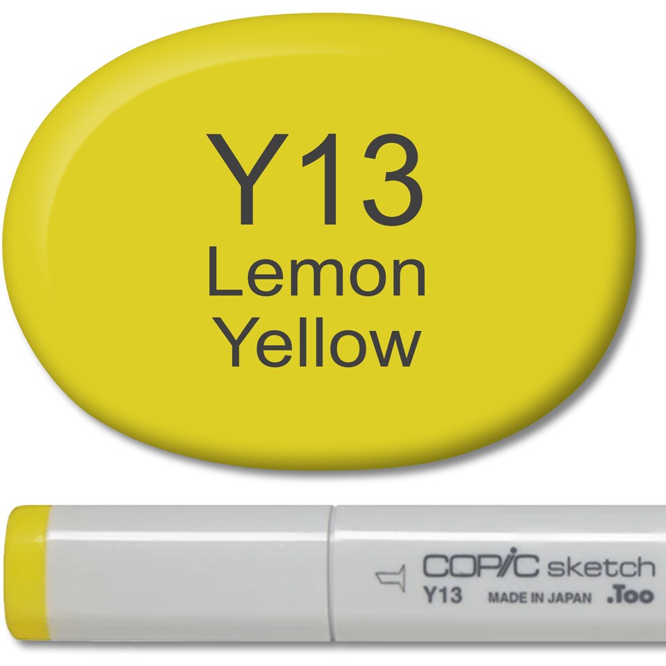 Copic Sketch Marker - Y13 Lemon Yellow | Michaels