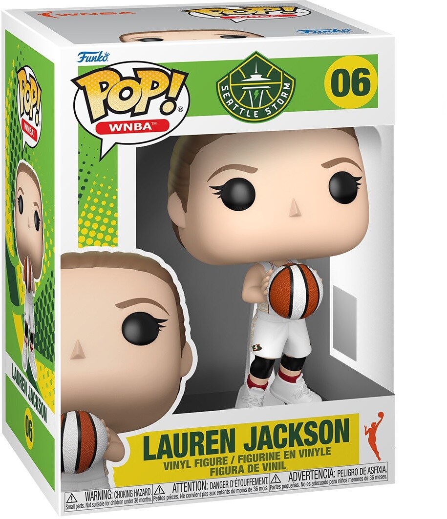 Funko POP! WNBA: Seattle Storm - Lauren Jackson [COLLECTABLES] Action ...