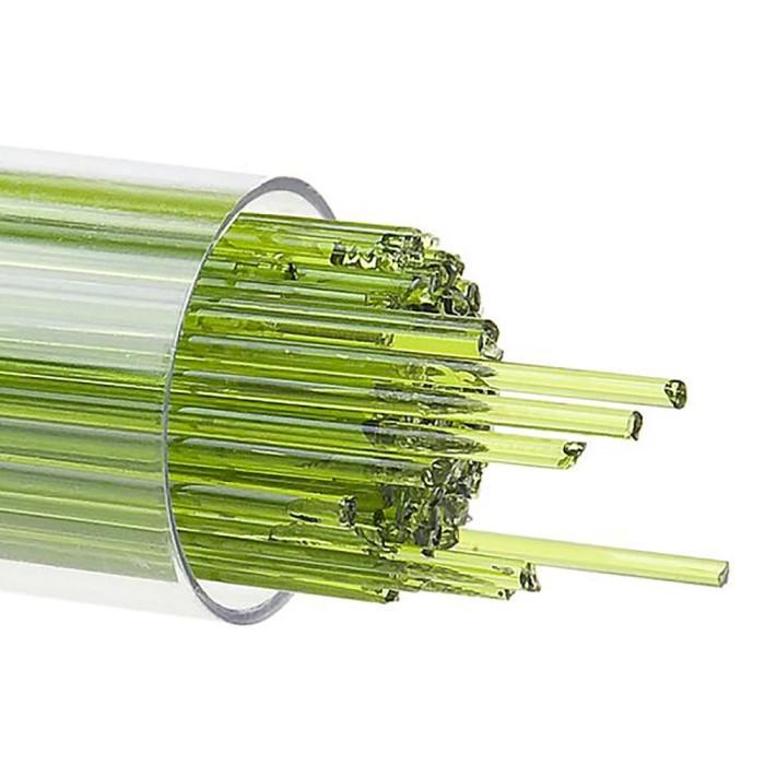 Bullseye Glass Stringers 1mm Spring Green Transparent 90 COE | Michaels