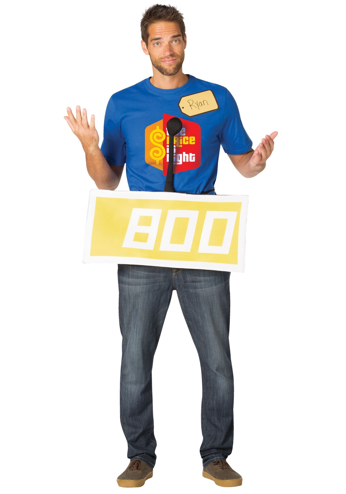 Price is Right Yellow Contestant Costume, Size: ST | Michaels