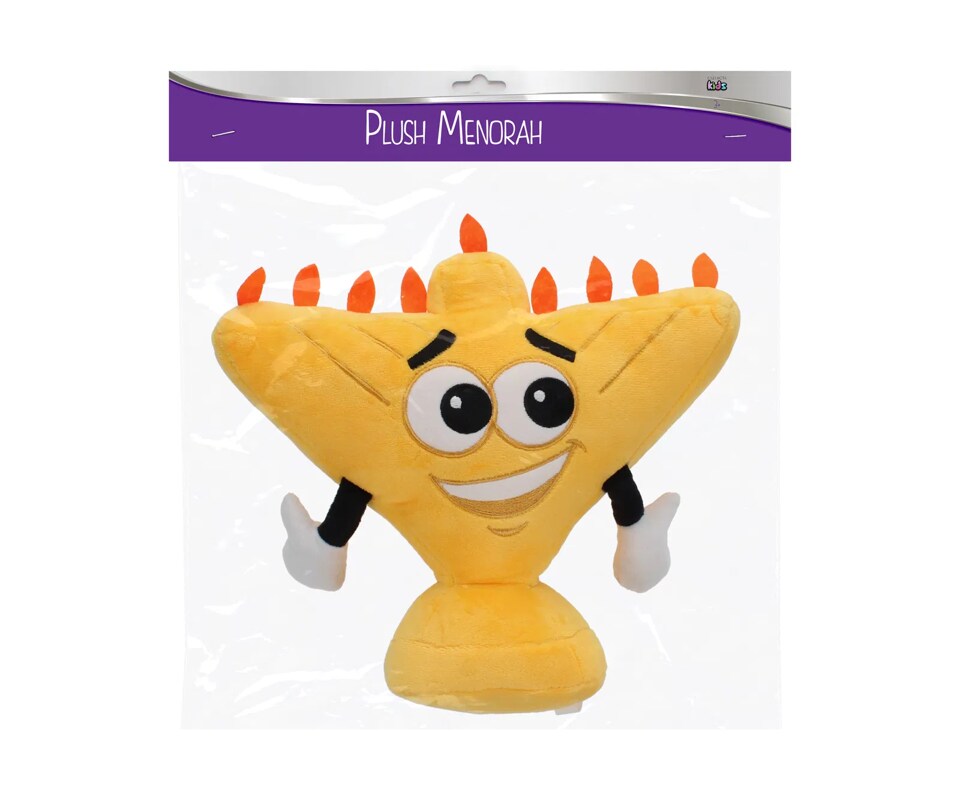 Plush Menorah – Soft Chanukah Toy Menorah for Kids’ Holiday Learning ...