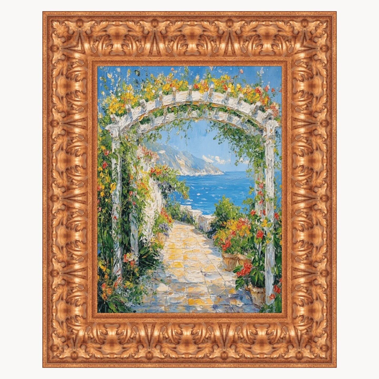 Ornate Wide Antique Gold 20x24 Picture Frame | Michaels