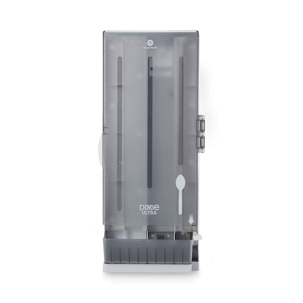 Dixie SmartStock 10 in. x 8.78 in. x 24.75 in. Utensil Spoon Dispenser ...