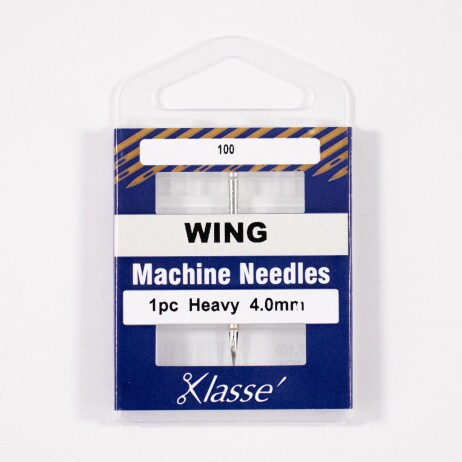 KLASSÉ® -- Heavy 4.0mm -- Wing / Hemstitch -- Home Sewing Machine ...