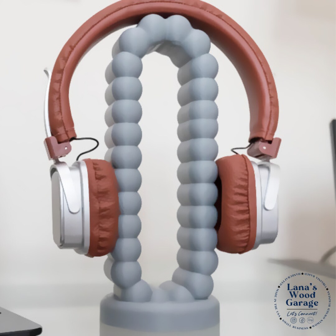 Bubble Cloud Headphone Stand - Cute Gaming Setup - Gamer Aesthetic | MakerPlace by Michaels