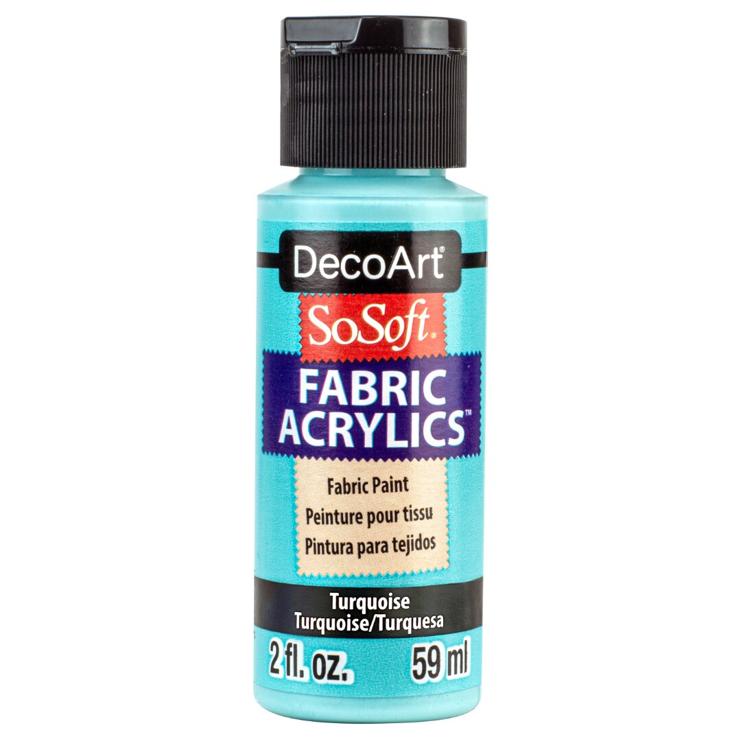 DecoArt SoSoft Fabric Paint 2oz – The Ultimate Soft, Flexible, Machine ...
