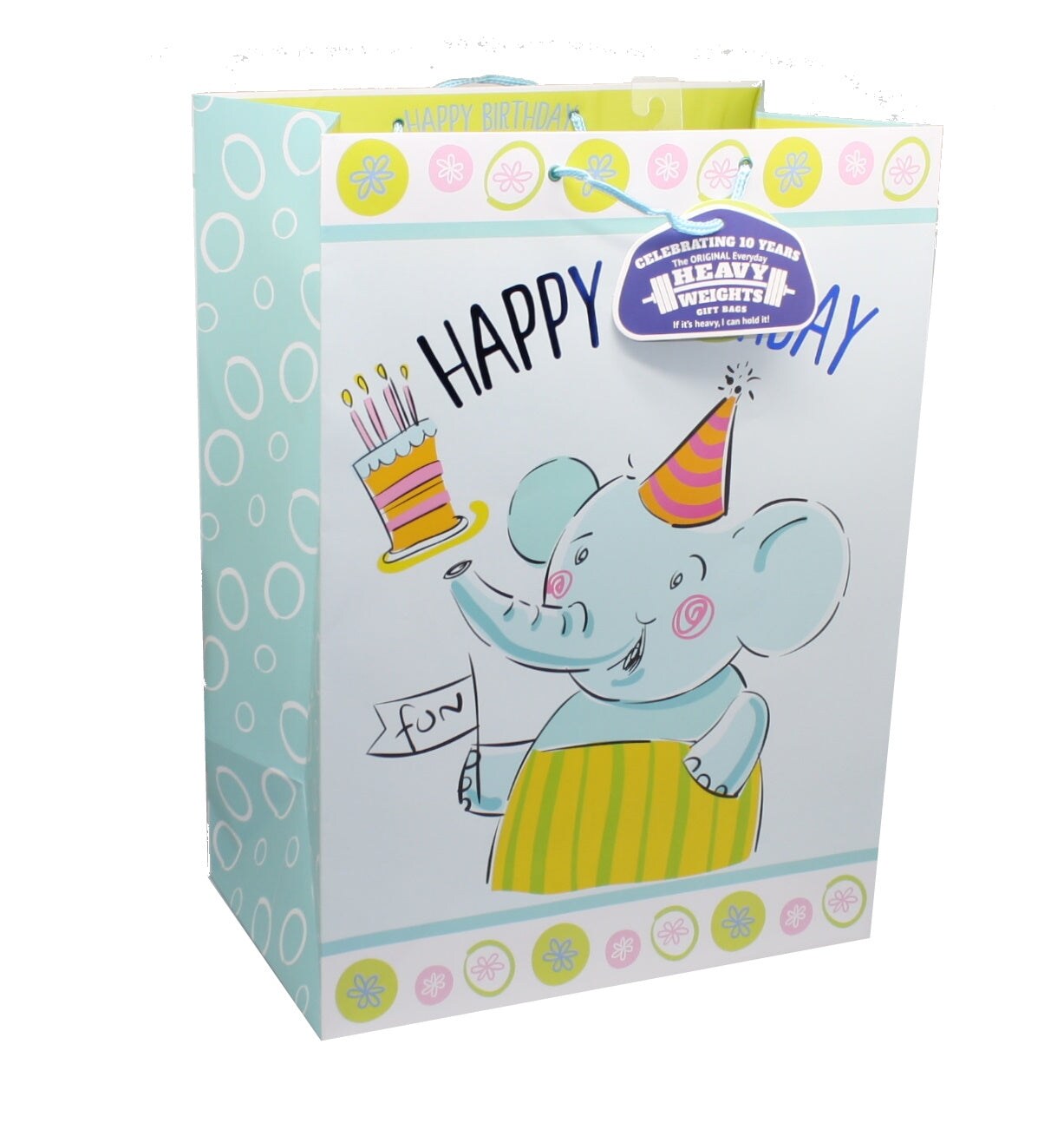 Mega Jumbo Fun Elephant Birthday Gift Bag | Michaels