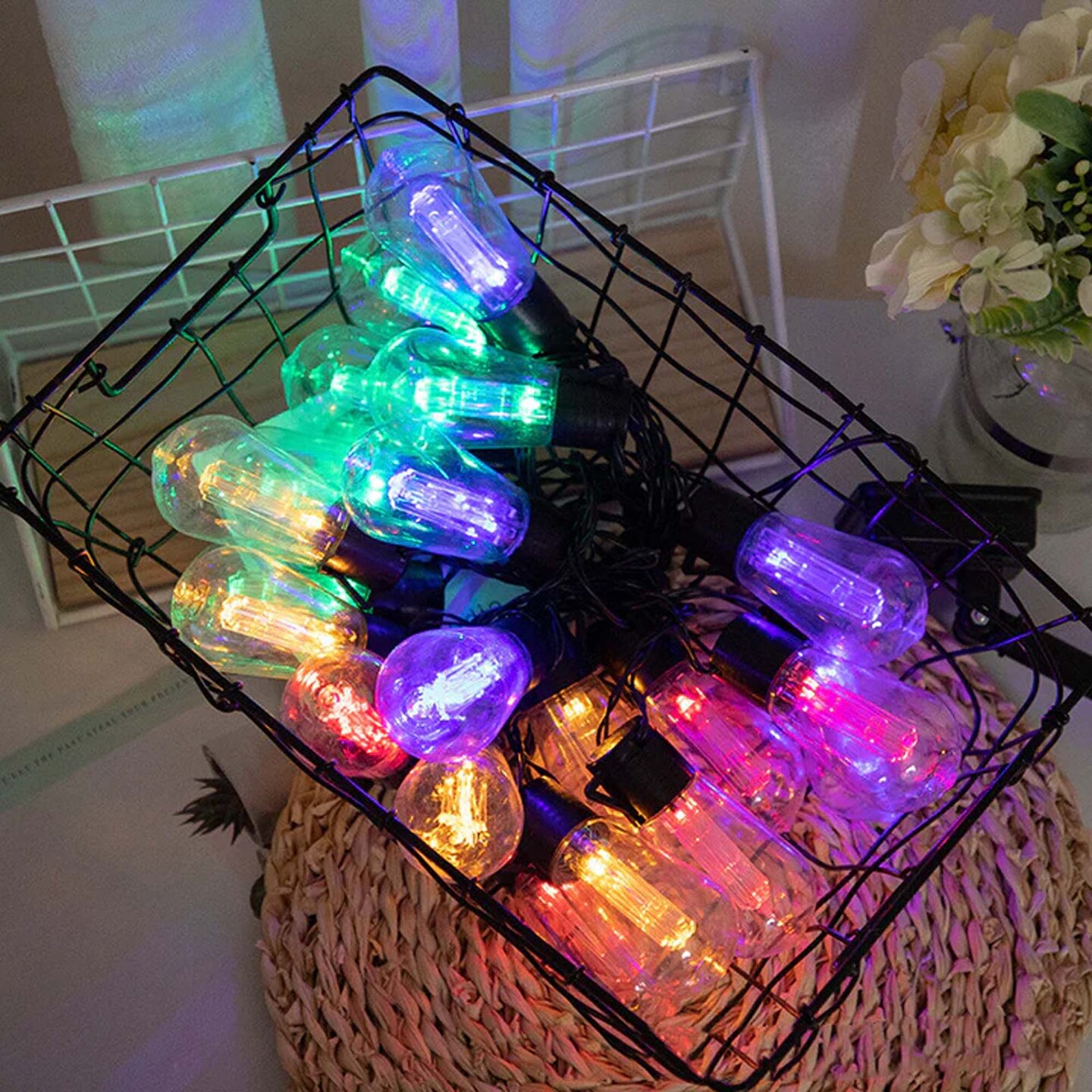 Vibrant Multicolor 10 LED Solar String Light For Halloween | Michaels