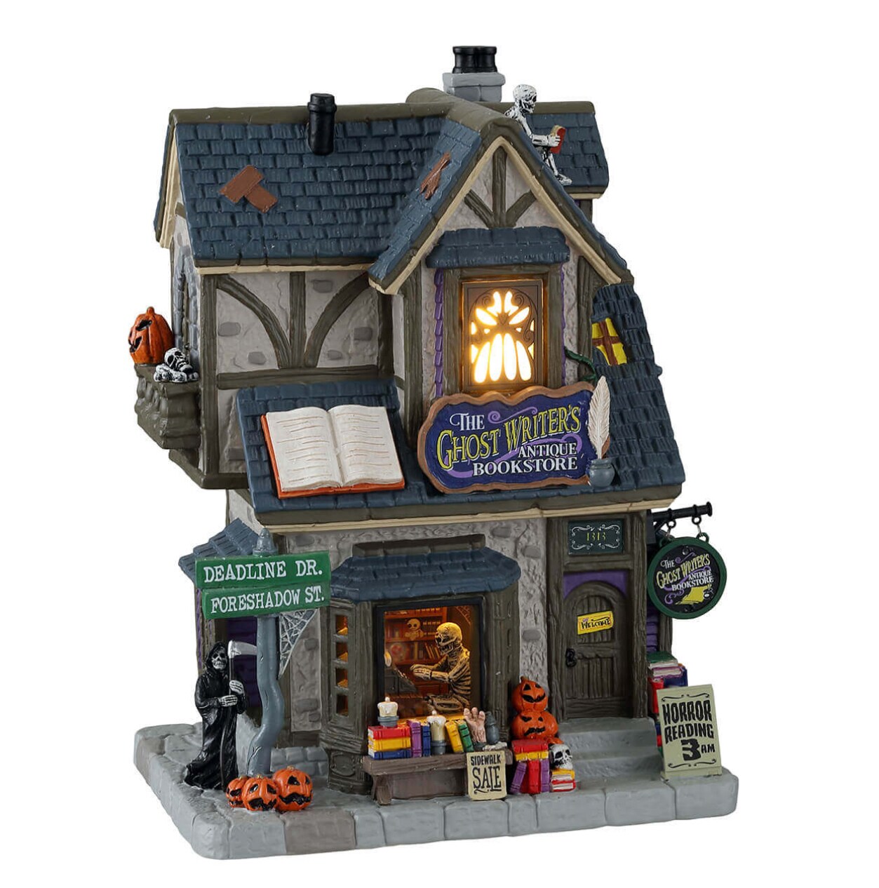 Lemax Spookytown The Ghost Writer's Antique Bookstore | Michaels