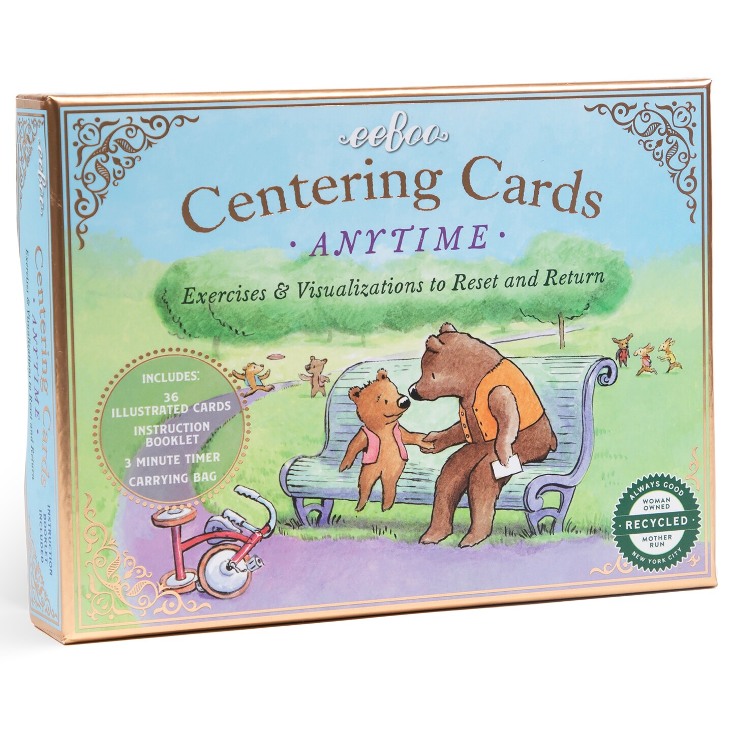 eeBoo Anytime Centering Cards, exercises to calm, redirect and focus ...