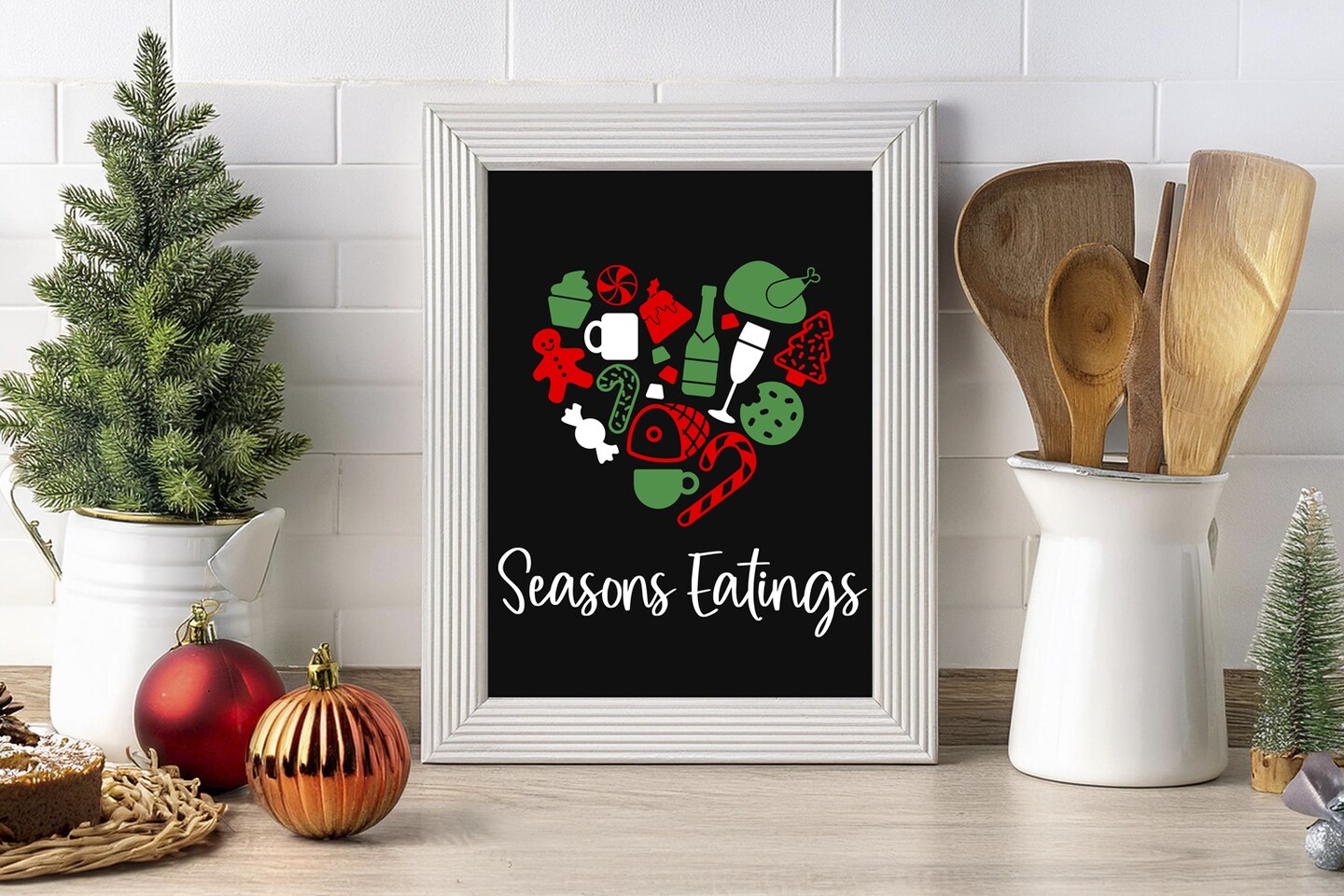 SVG FILE - Seasons Eatings Christmas SVG | MakerPlace by Michaels