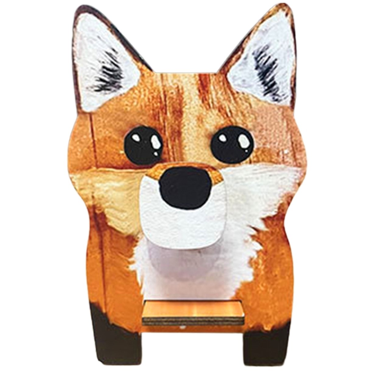 Glasses Display Stand Heavy Duty Wooden Cute 3D Fox Dog Animal Eyewear ...