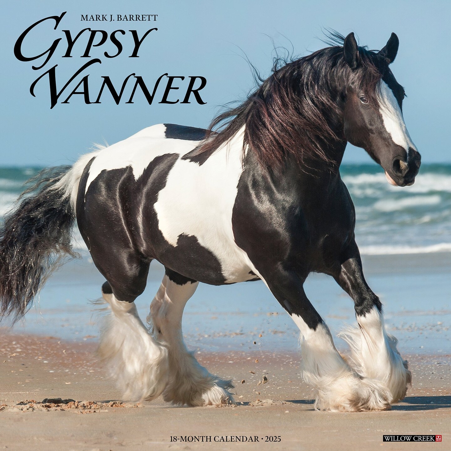Gypsy Vanner Horse 2025 Wall Calendar | Michaels