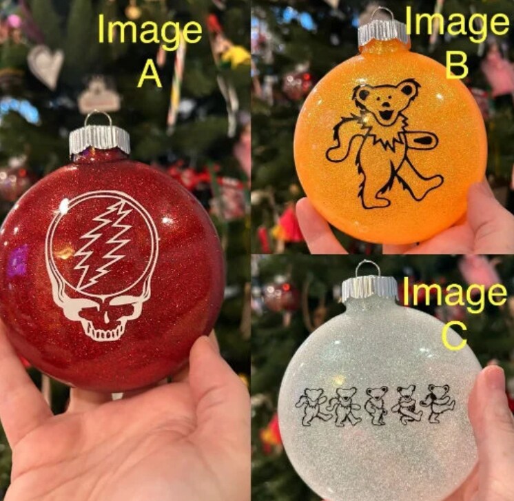 Handmade “Grateful Dead" Christmas ornaments! see details! | MakerPlace ...