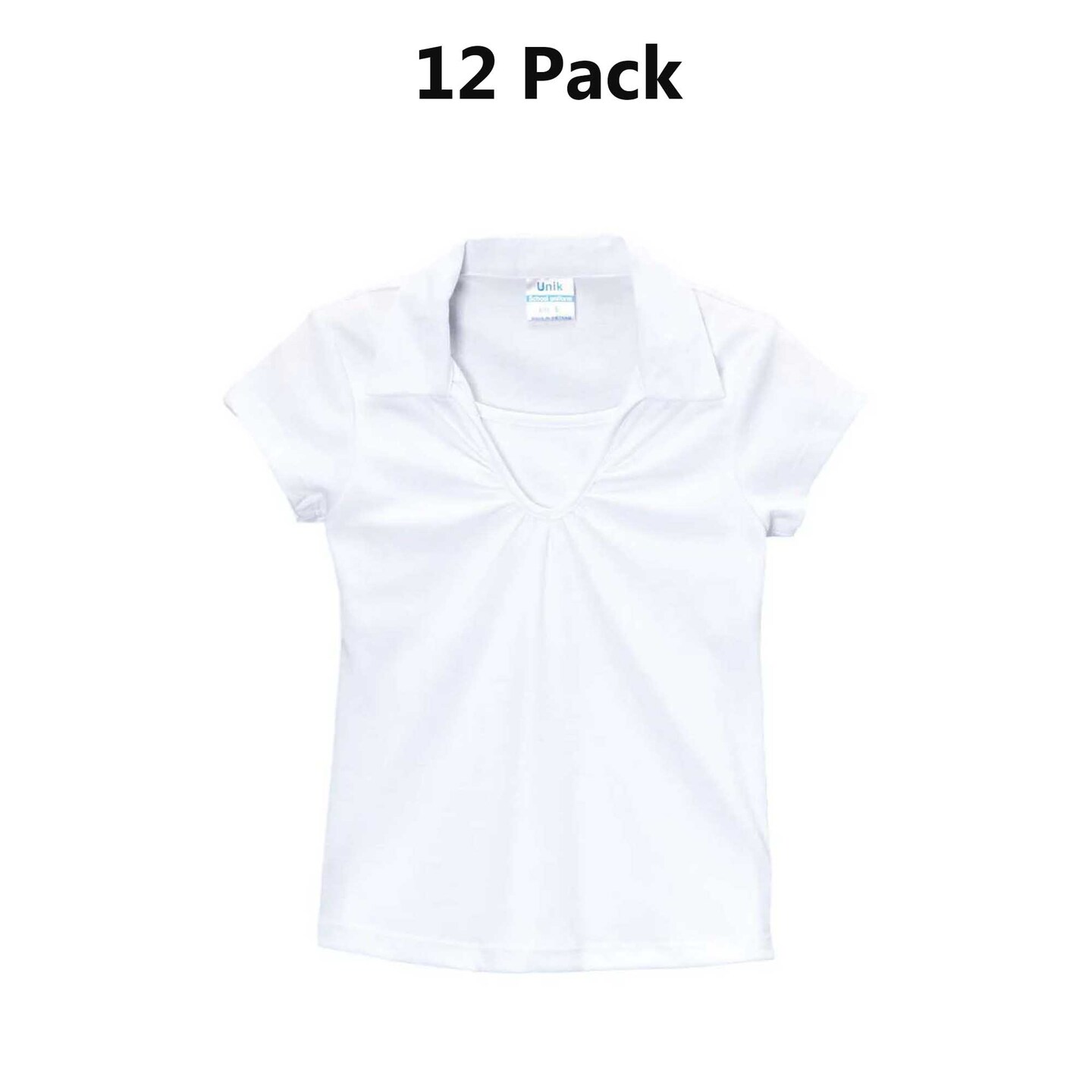 Girl's Uniform V Neck Collar Shirt | Michaels