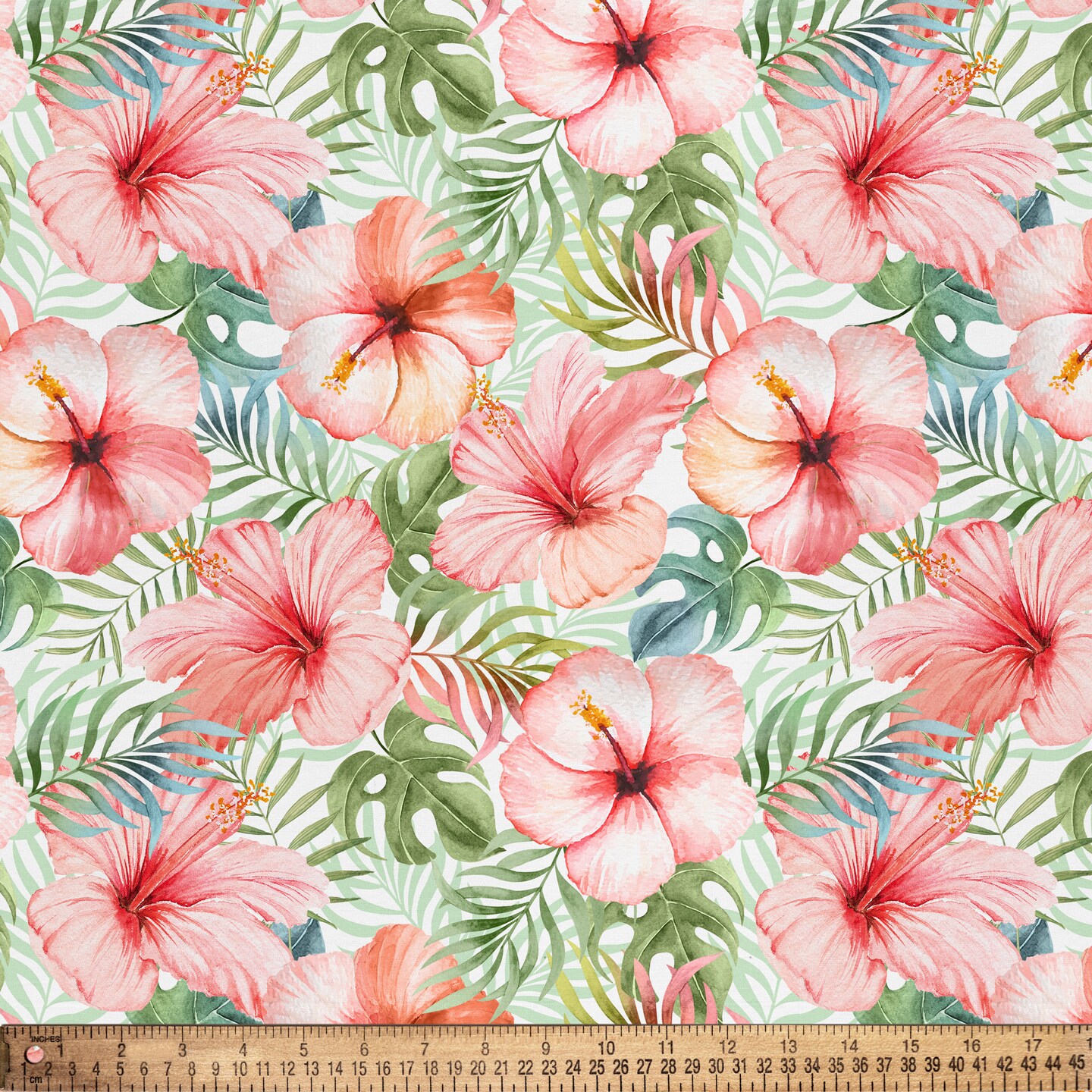 DAVID TEXTILES TROPICAL BLUSH FLORAL COTTON 8 YD BOLT | Michaels