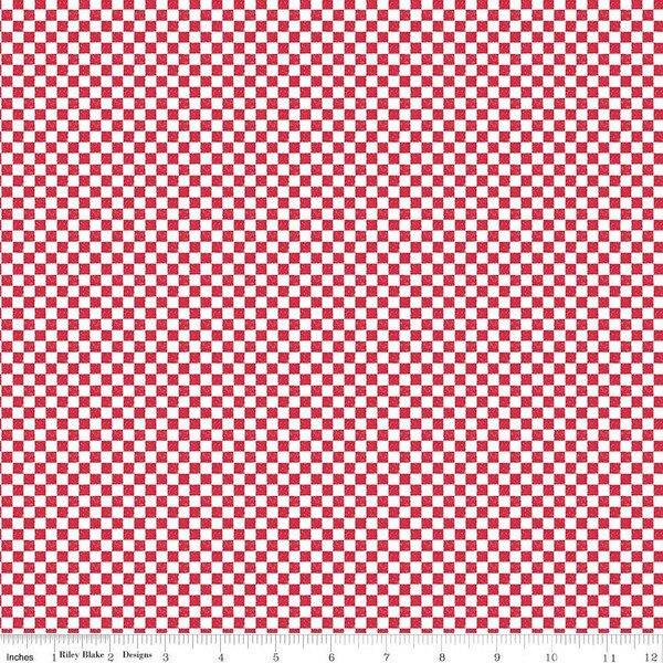 Check Please! in Red (c820-red) | Check Please! | Riley Blake Designs ...